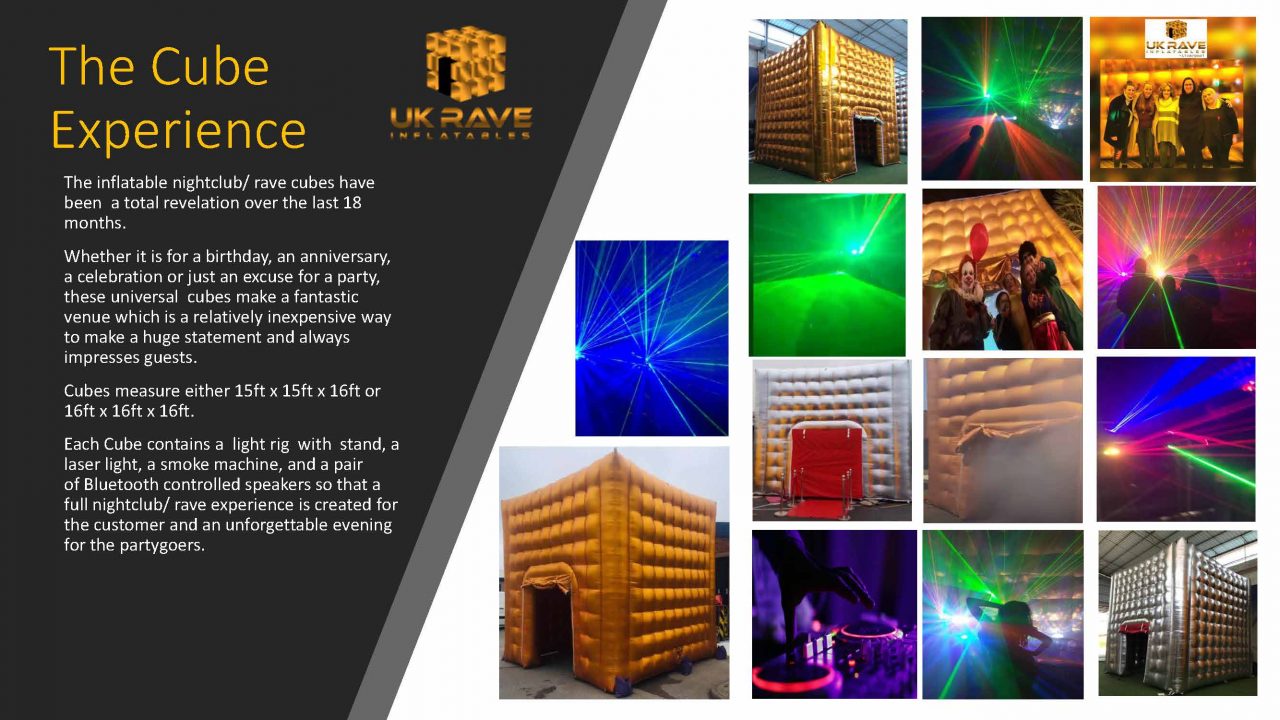 UK Rave Inflatables - franchises4sale
